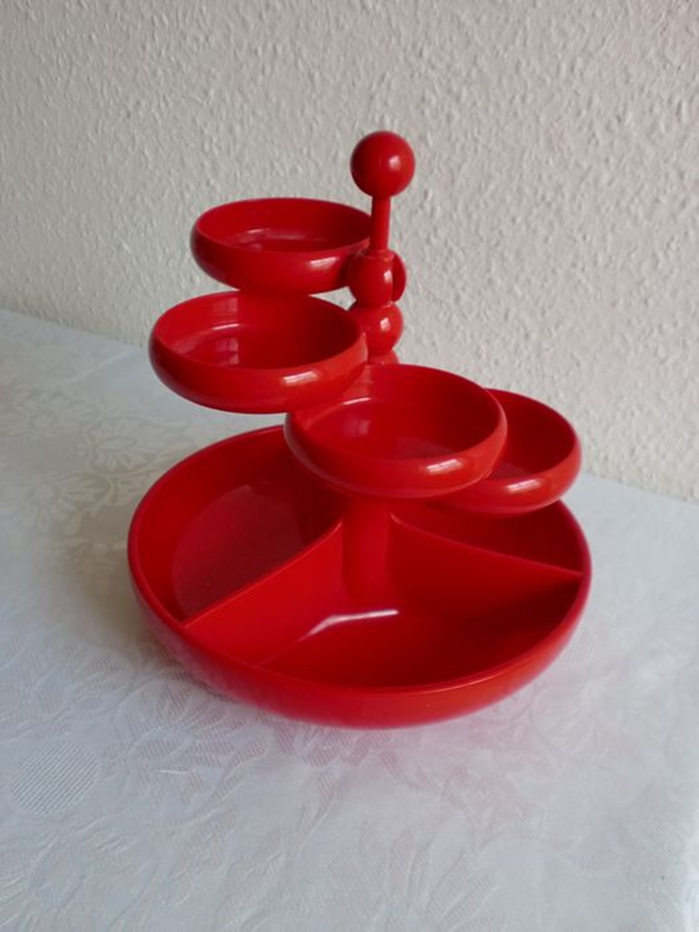 Emsa, W. Germany - Vintage snacktoren, taartplateau