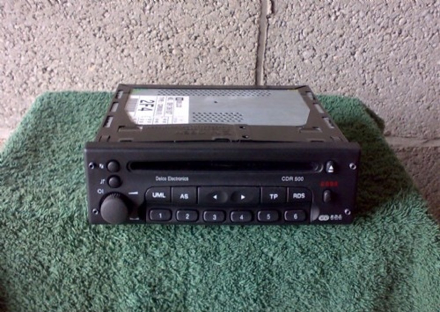 Autoradio/CD-speler CDR 500 Delco